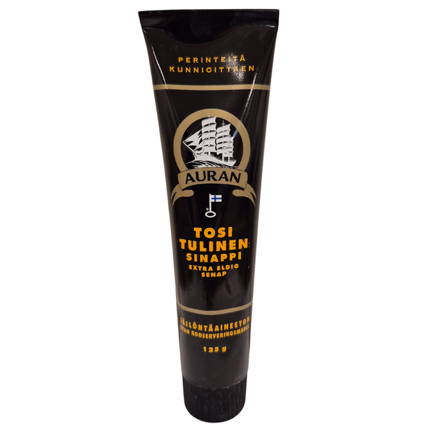 Auran Senap Extra Eldig 125 g – Finska Hembageriet